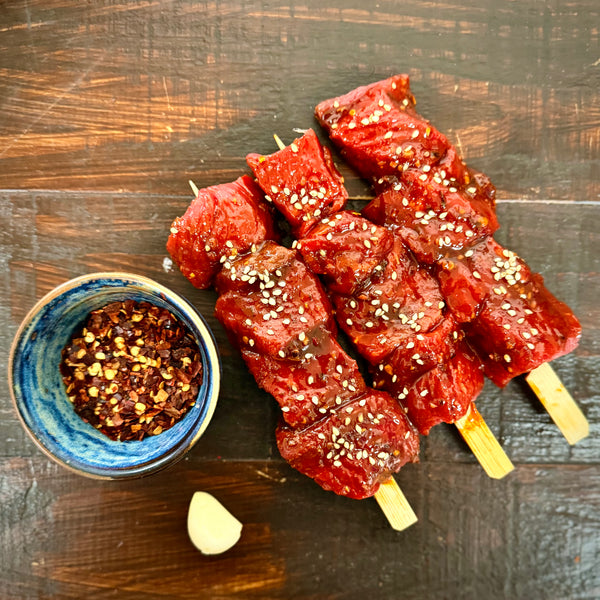 Asian Glazed Fillet Steak Kebabs - Whieldons Butchers